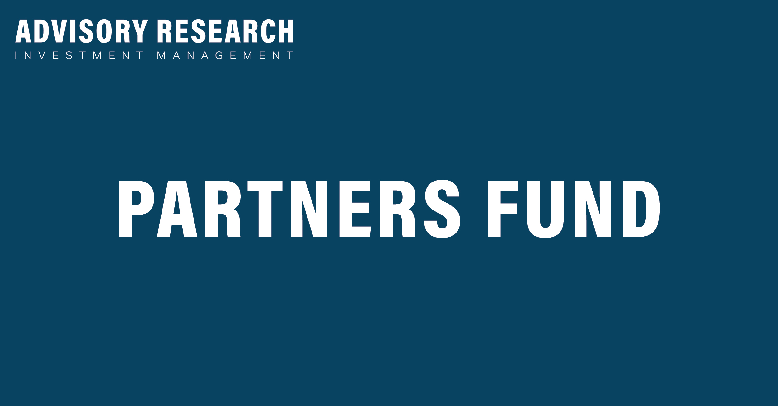 Advisory Research | Strategies | Partners